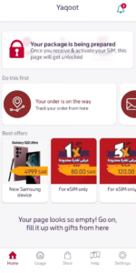 How To Order & Activate Yaqoot Sim Online | Recharge, Balance Check